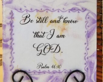 Scripture Tile - Etsy