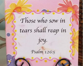 Scripture Tile - Etsy