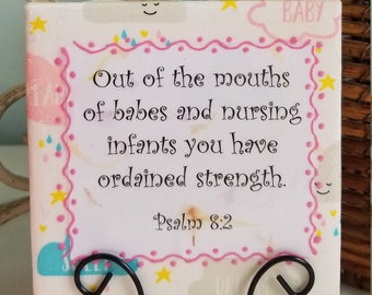 Scripture Tile - Etsy