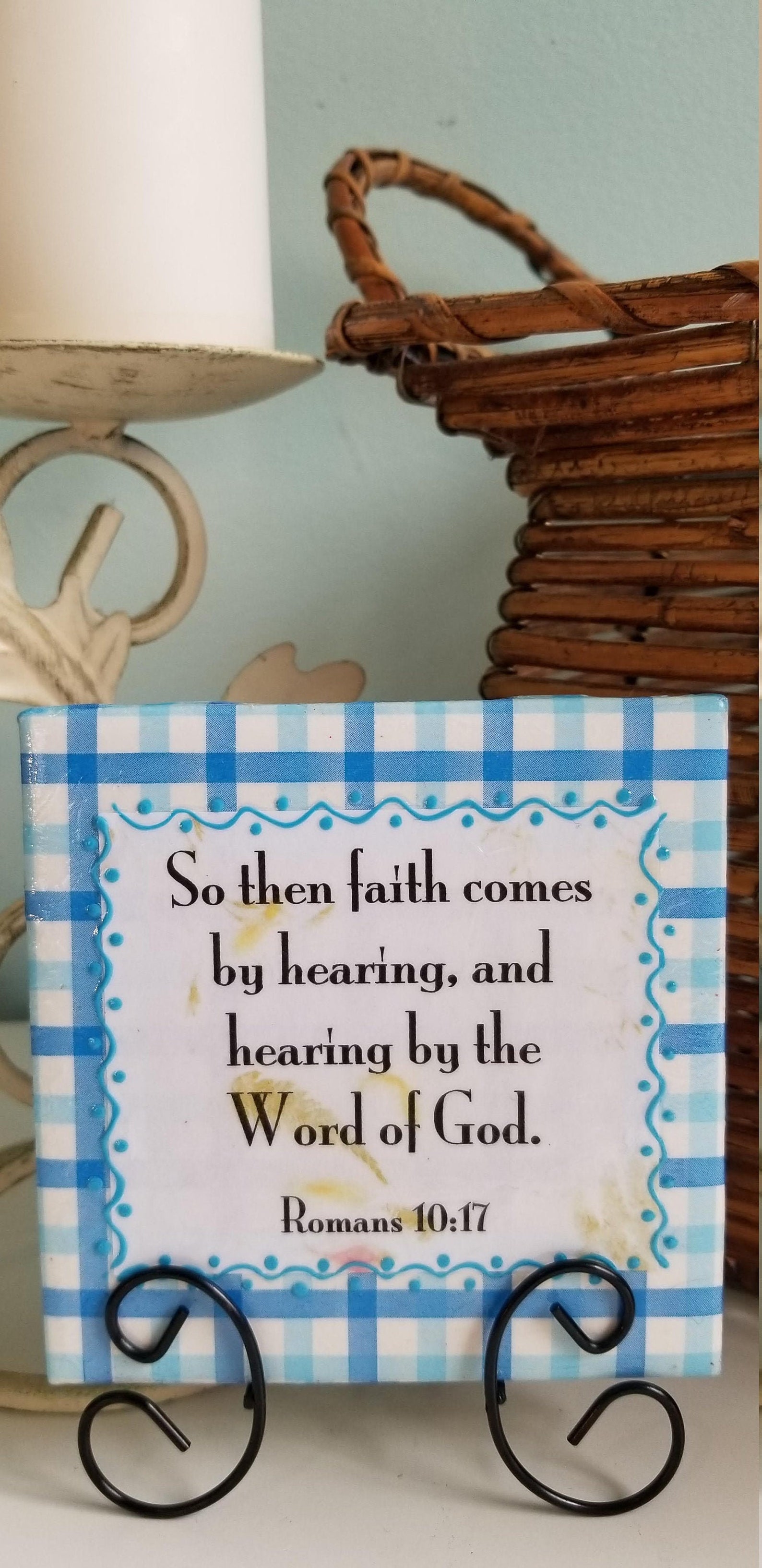 Scripture Tile - Etsy