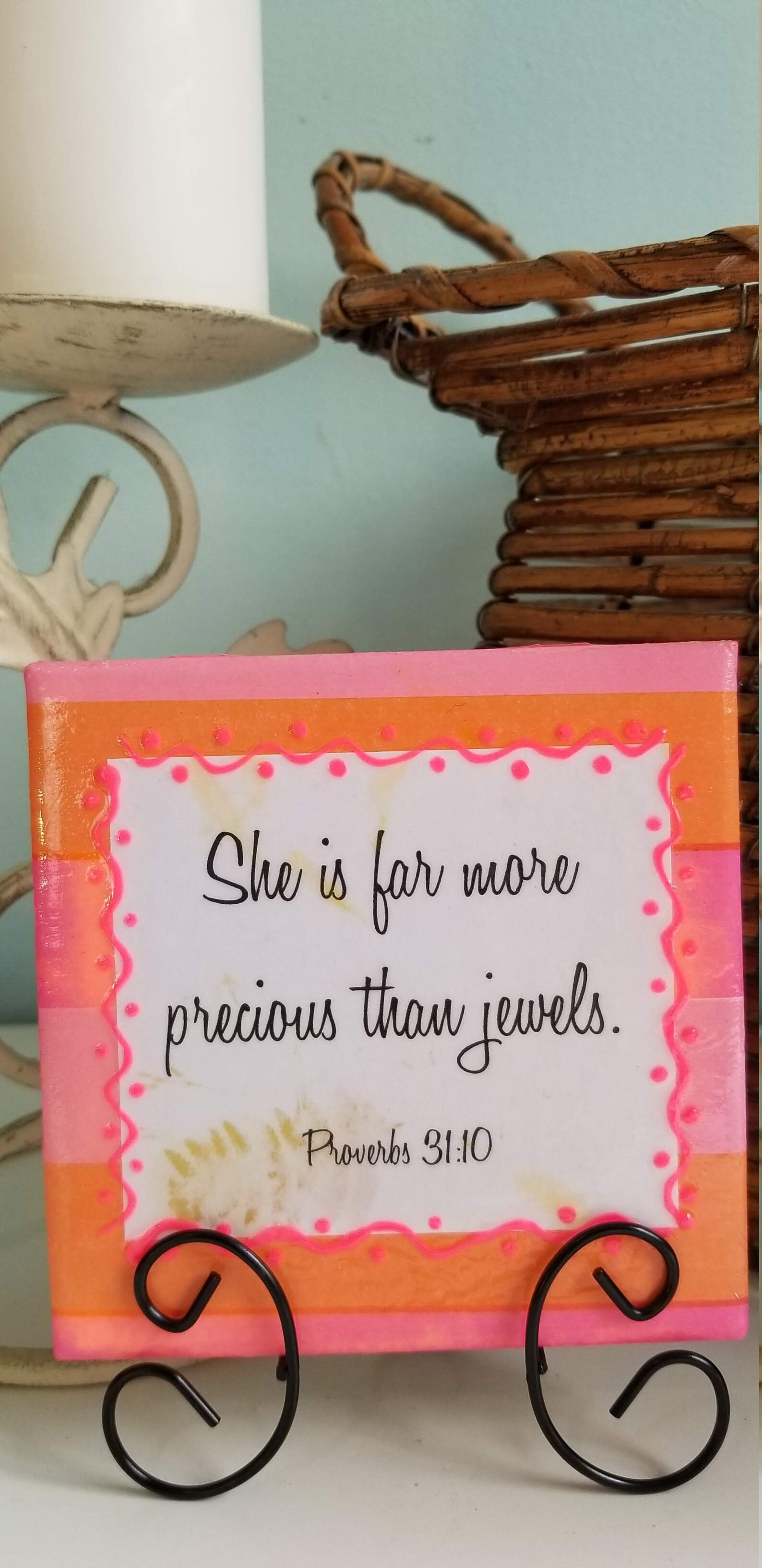 Scripture Tile - Etsy