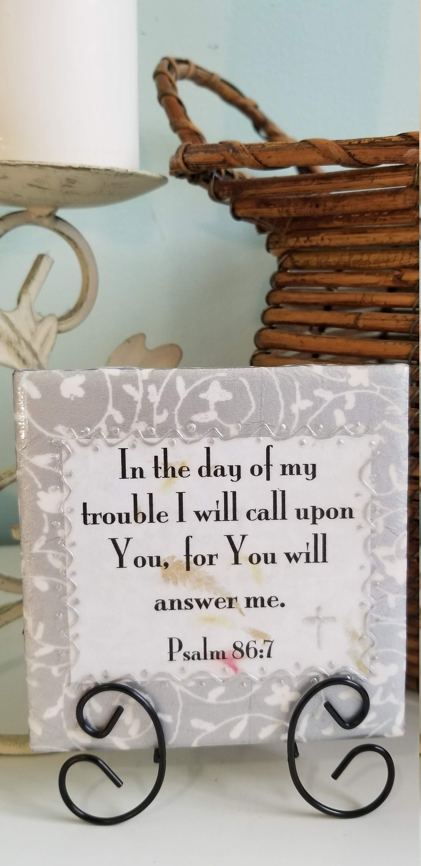 Scripture Tile - Etsy