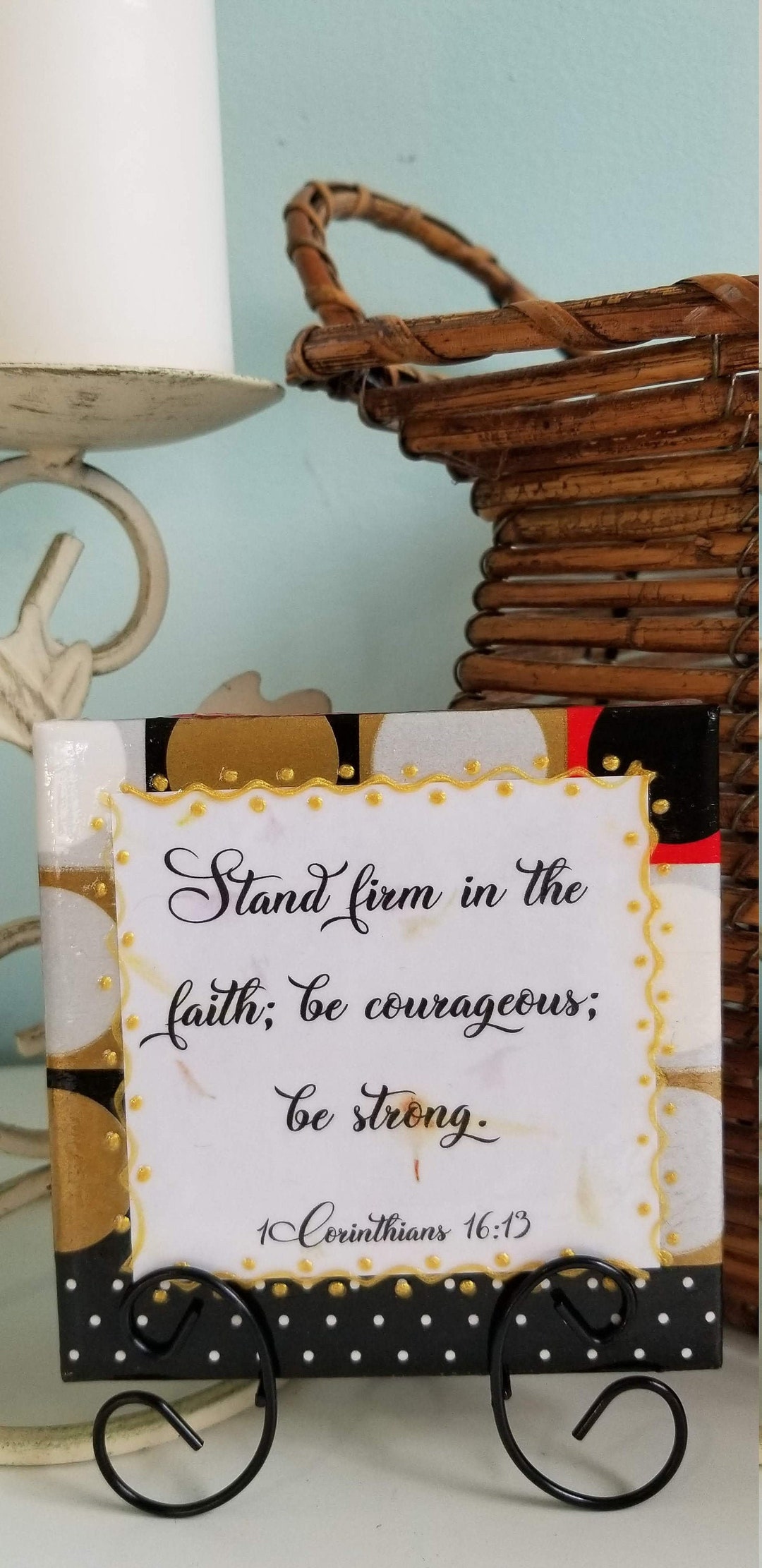 Scripture Tile - Etsy