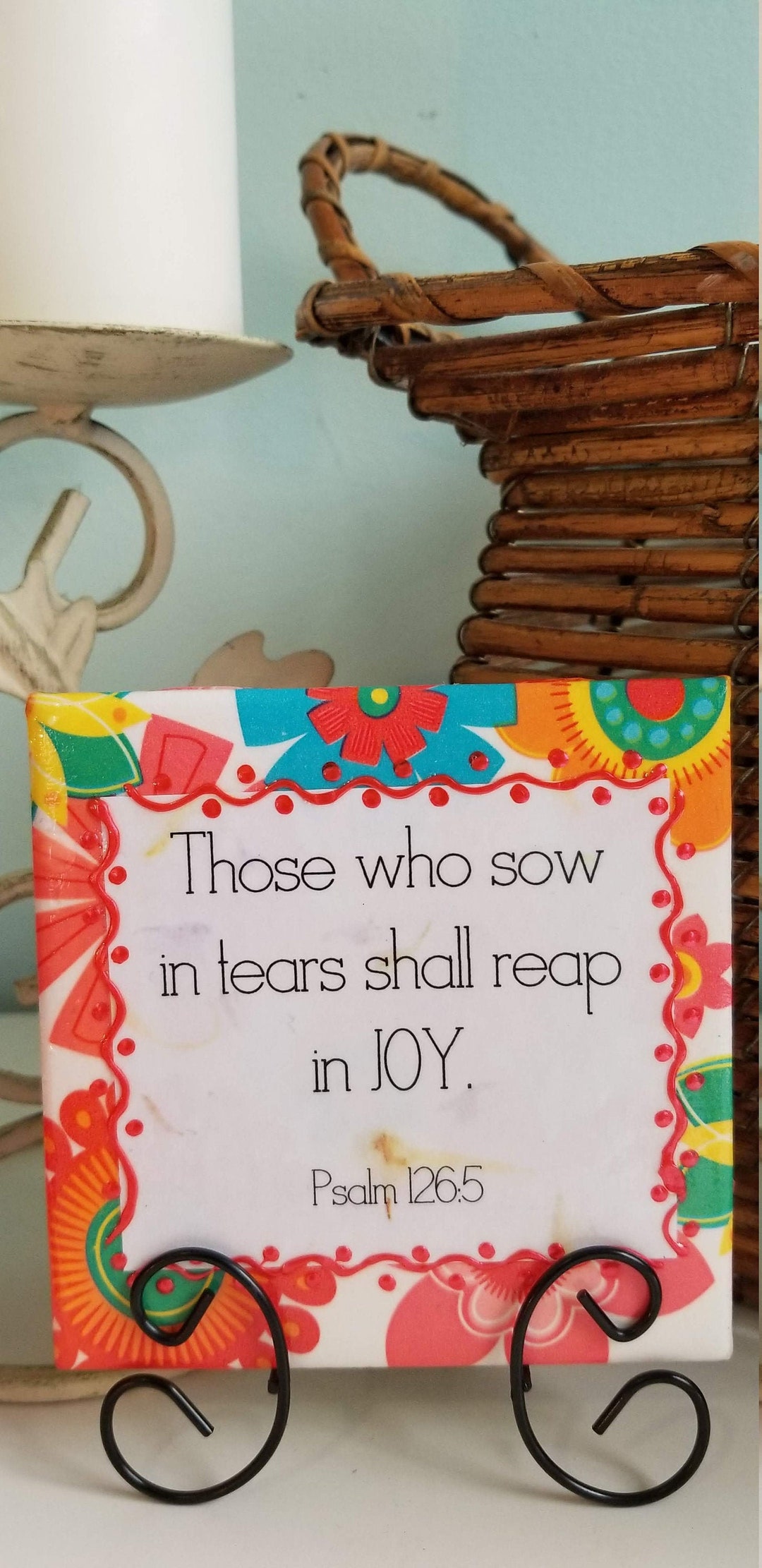 Scripture Tile - Etsy