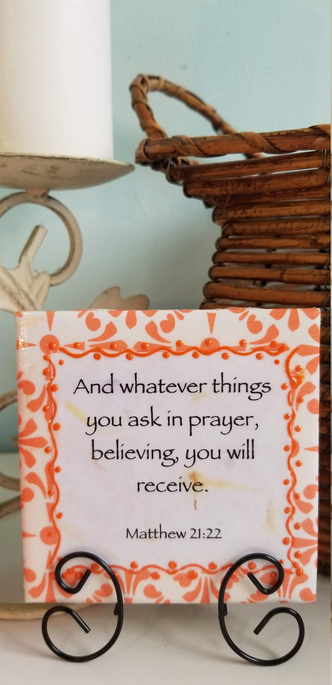 Scripture Tile - Etsy