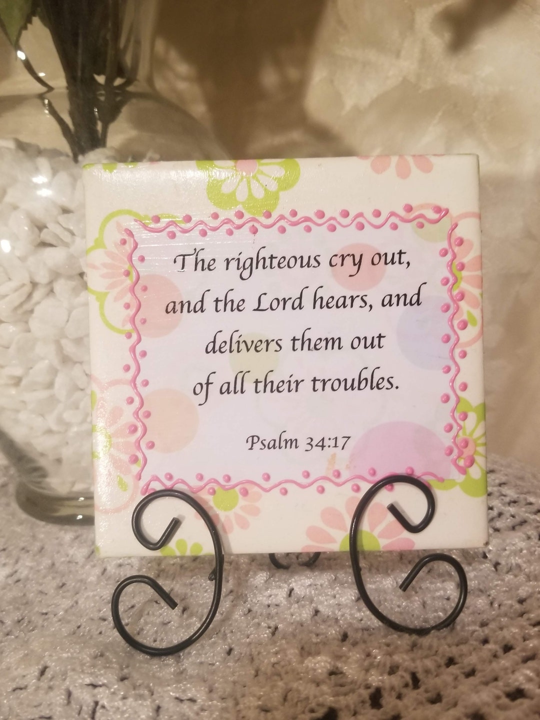 Scripture Tile - Etsy