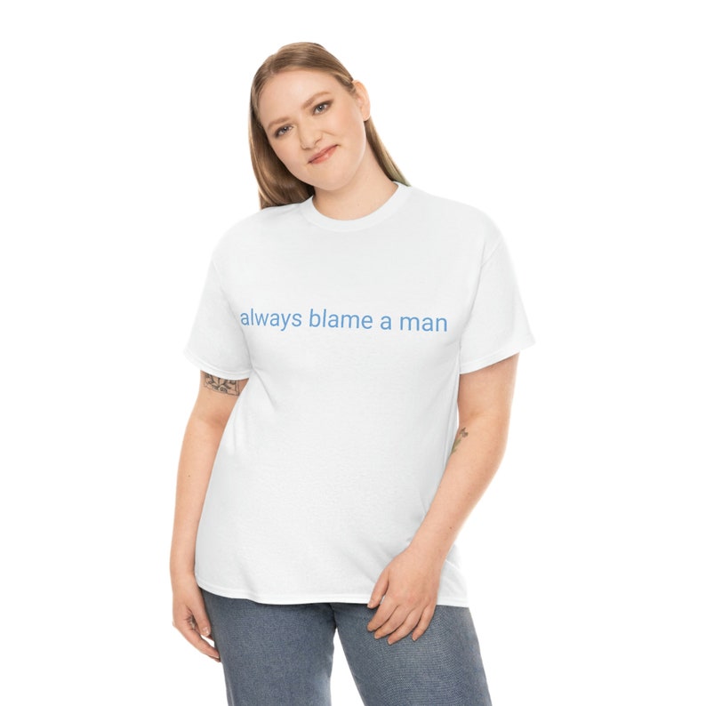 Always Blame a Man - Etsy