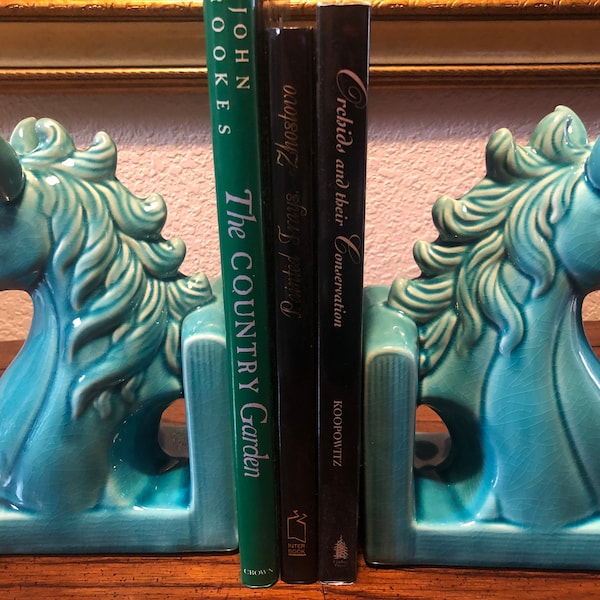 Ceramic Bookends - Etsy