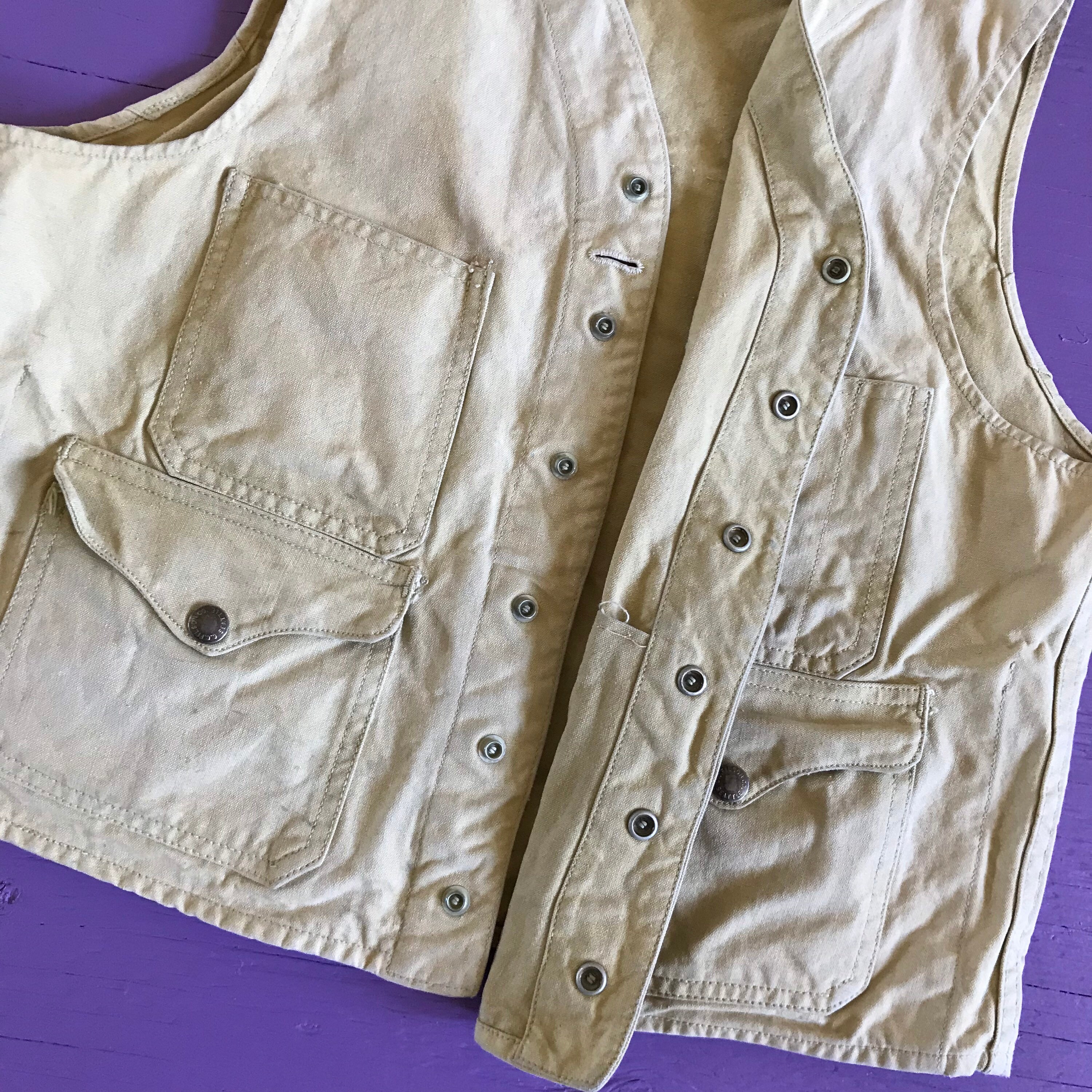 Vintage CC Filson Hunting Vest Small Vintage Clothing - Etsy Canada
