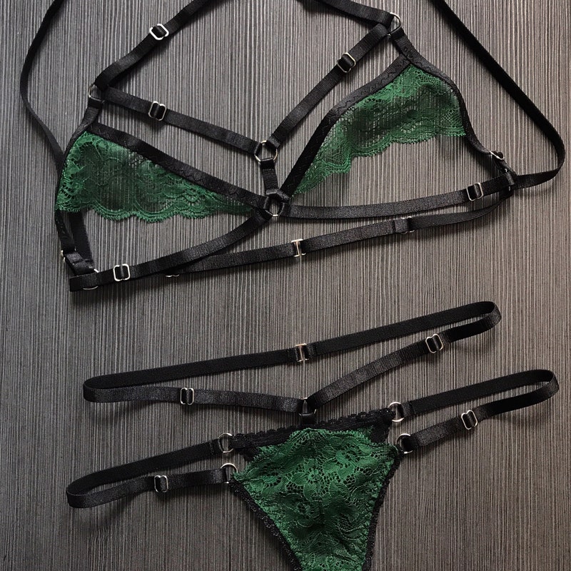 Open Lingerie Set - Etsy