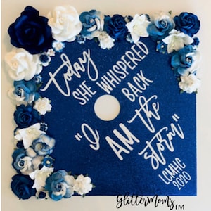 I Am the Storm Graduation Cap Topper - Etsy