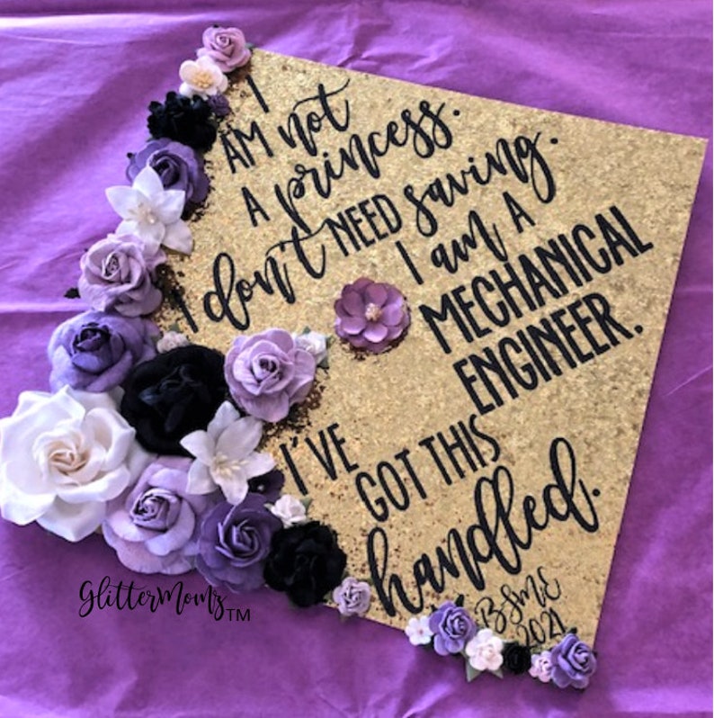 Mechanical Engineer Graduation Cap Topper - Etsy