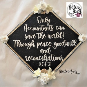 Accounting Graduation Cap Topper - Etsy