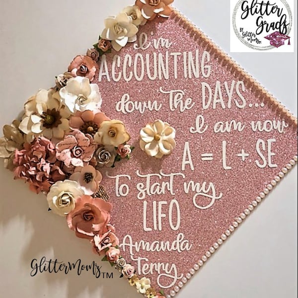 Accounting Cap Graduation - Etsy