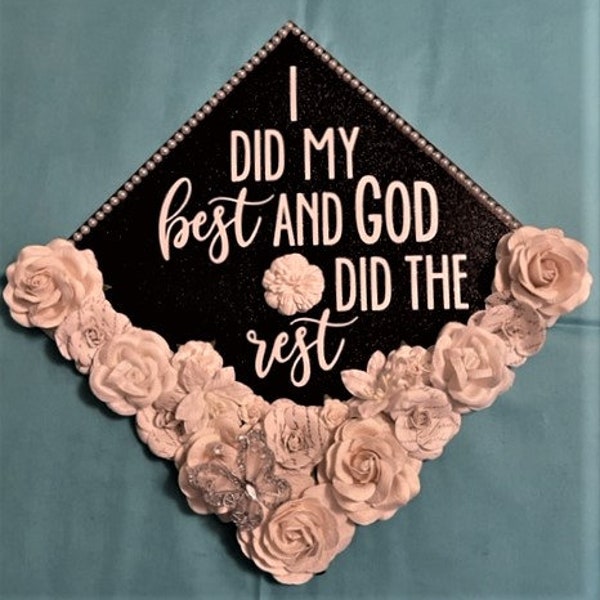 Graduation Cap God Topper - Etsy