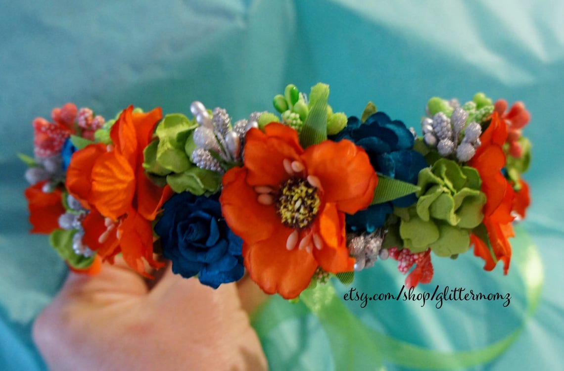 Graduation Flower Crown Graduation Cap Topper the End is Often - Etsy
