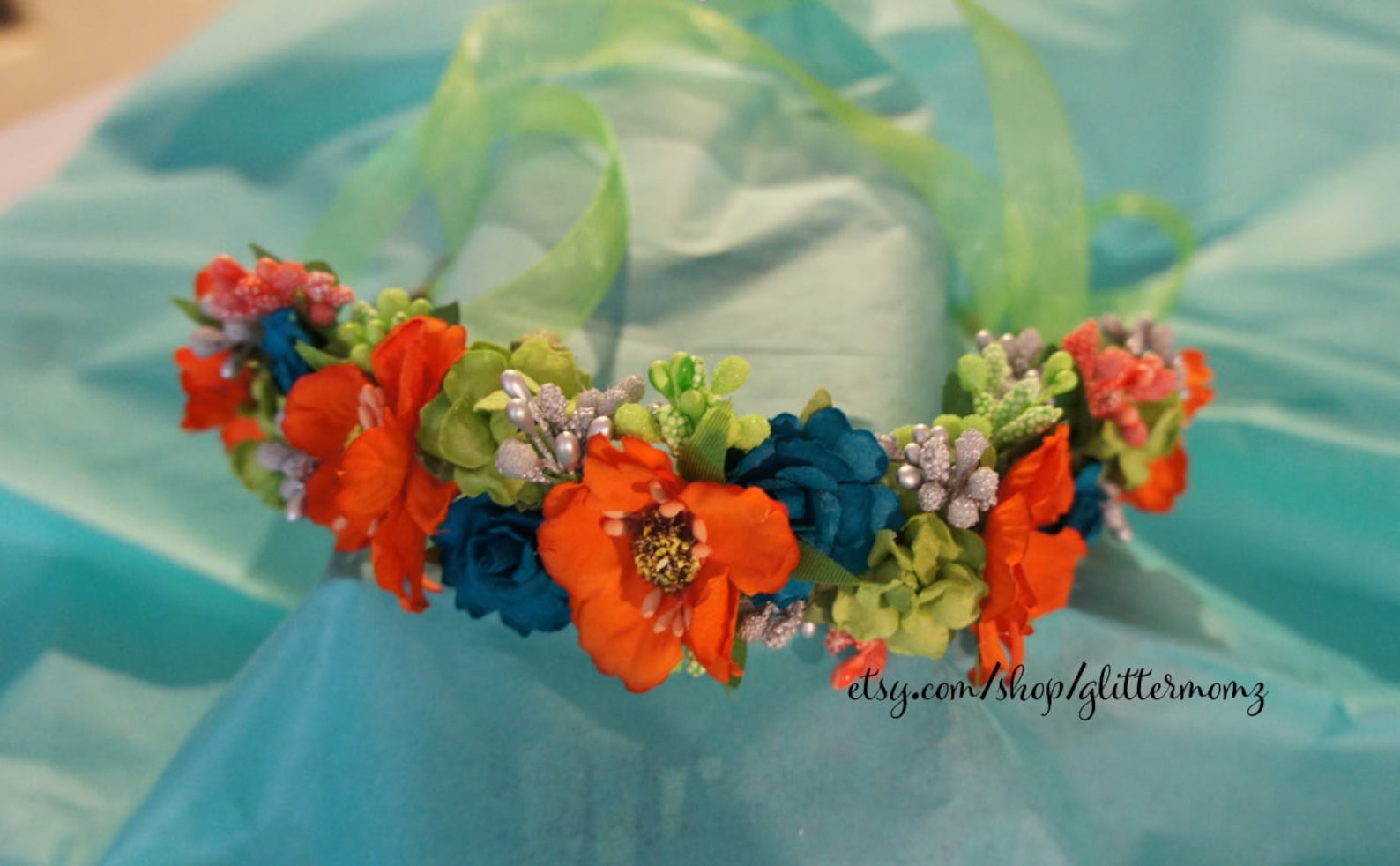 Graduation Flower Crown Graduation Cap Topper the End is Often - Etsy