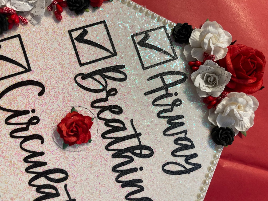 Airway Breathing Circulation ABC Graduation Cap Topper - Etsy