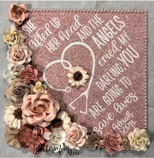 Lifted Her Head Angels Cried Graduation Cap Topper - Etsy UK