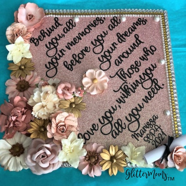 Bling Graduation Cap - Etsy