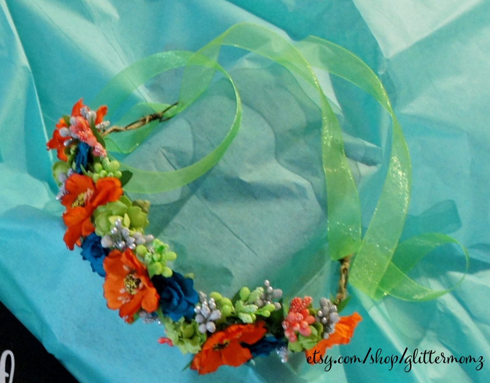 Graduation Flower Crown Graduation Cap Topper the End is Often - Etsy