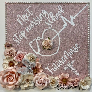 Next Stop Nursing School Graduation Cap Topper - Etsy