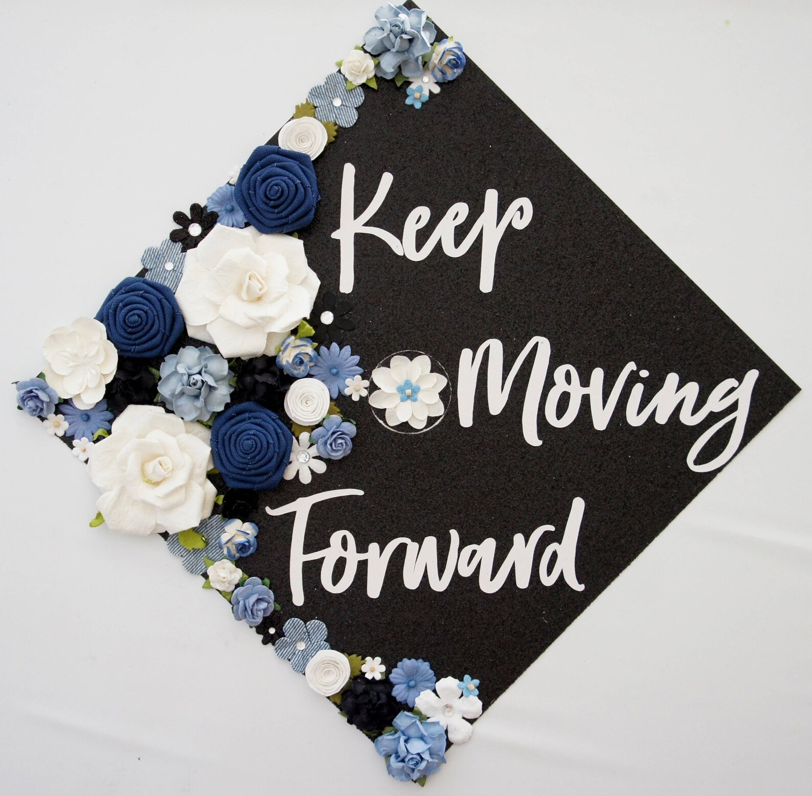 Keep Moving Forward Graduation Topper and Decoration. Flower - Etsy