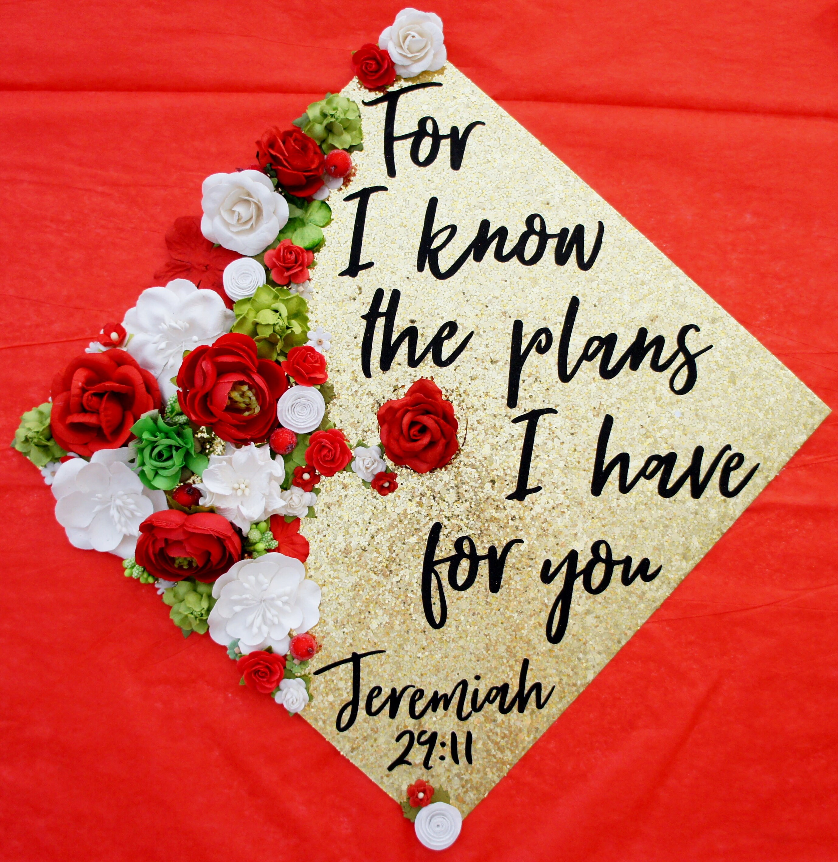 Graduation Crown Graduation Cap Topper I Know the Plans I Have - Etsy