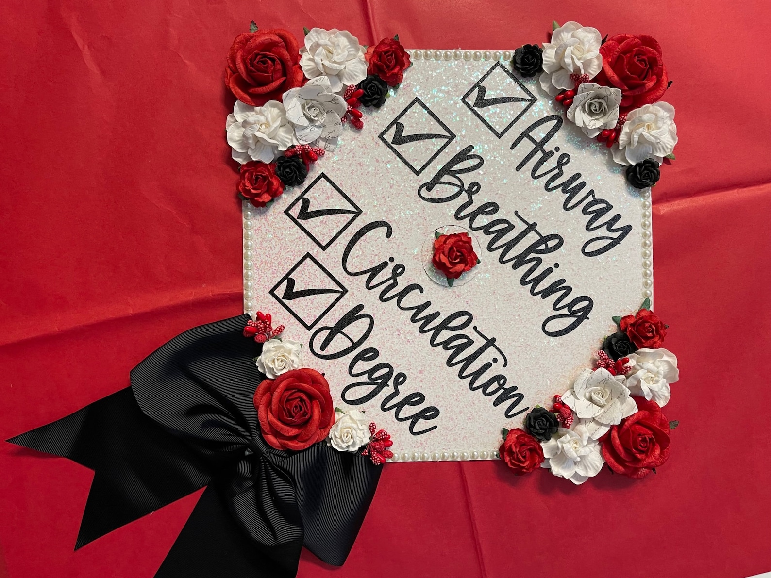 Airway Breathing Circulation ABC Graduation Cap Topper - Etsy