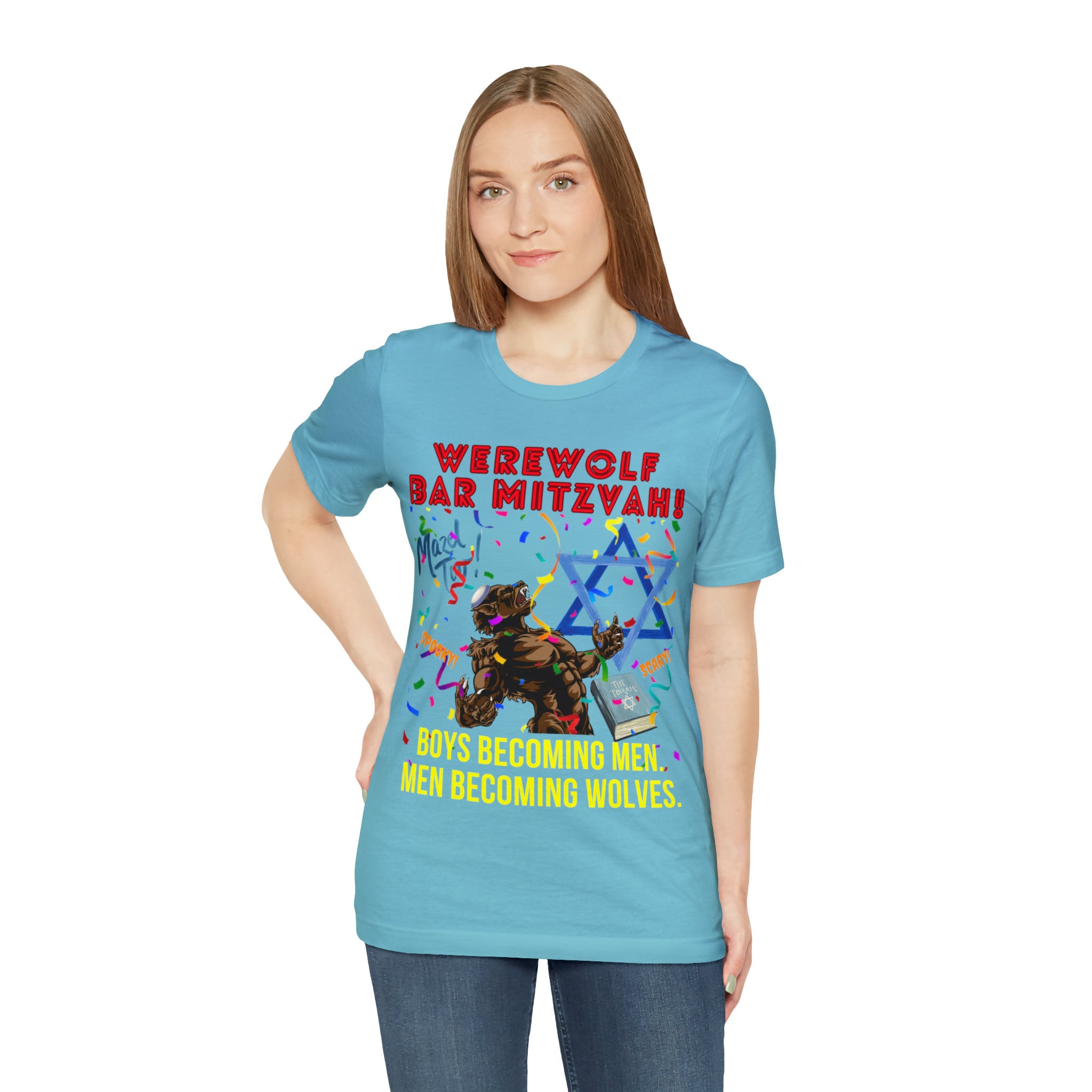 Werewolf Bar Mitzvah! Tee - Etsy