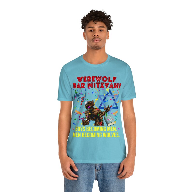 Werewolf Bar Mitzvah! Tee - Etsy