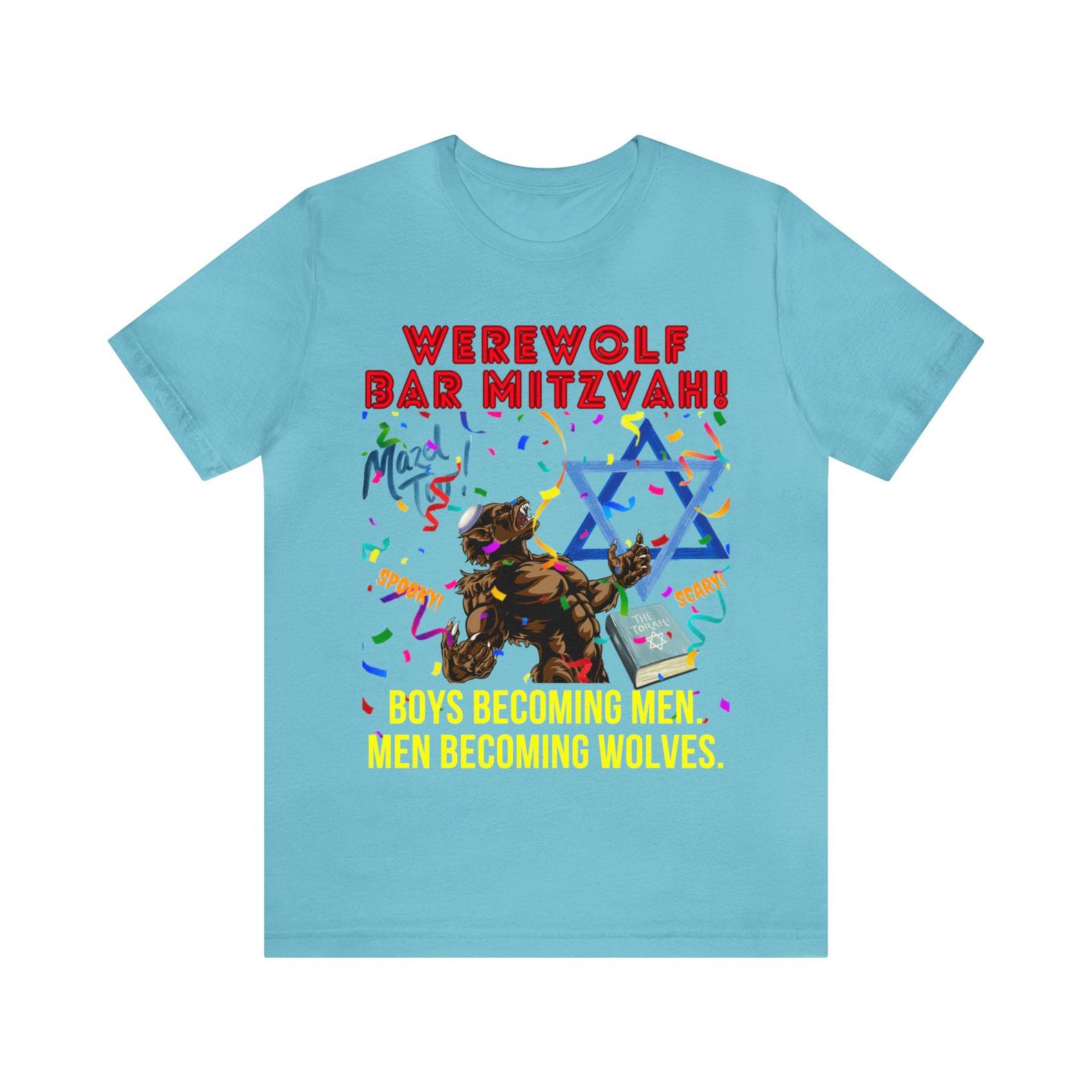 Werewolf Bar Mitzvah! Tee - Etsy