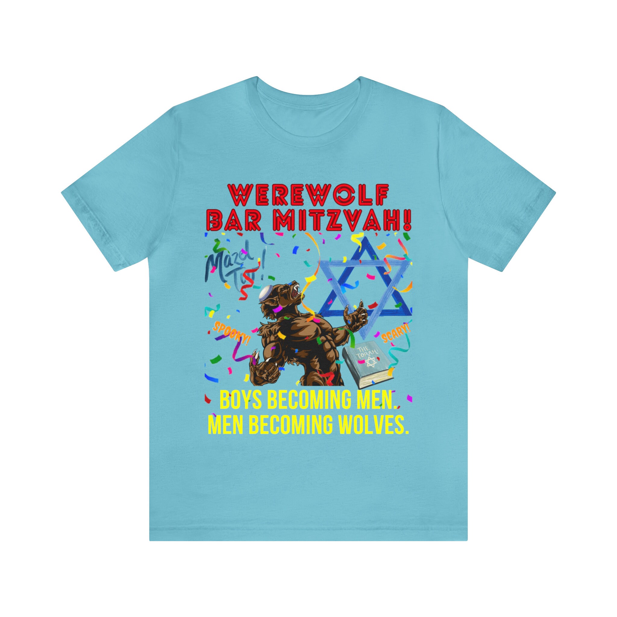 Werewolf Bar Mitzvah! Tee - Etsy
