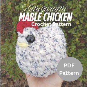 Mable Chicken Crochet PDF Pattern - Etsy