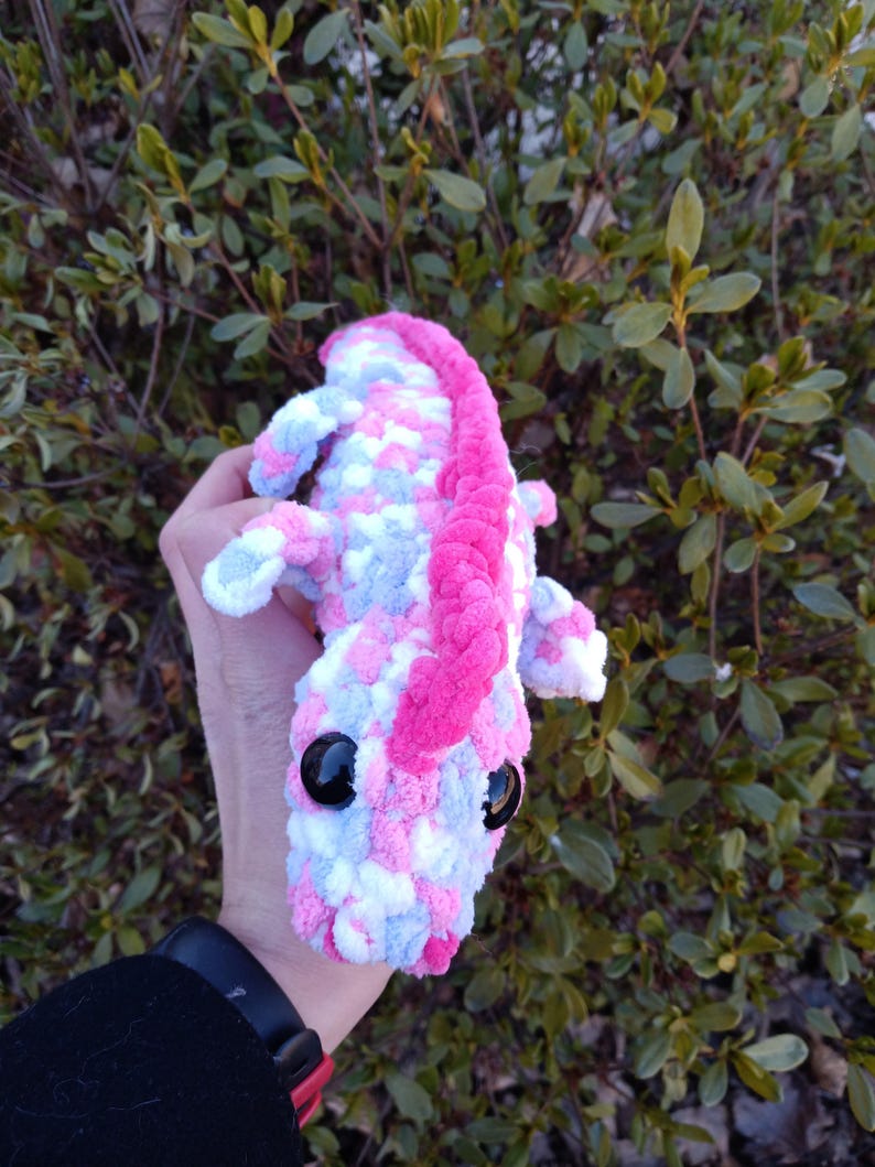Lily Lizard Crochet Pattern, Crochet, Pdf Pattern - Etsy