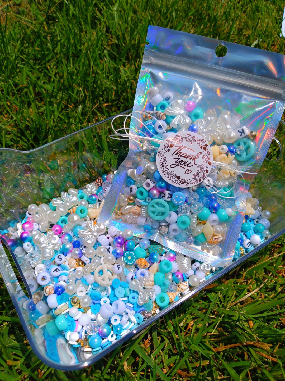 Beach Bead Confetti / Beads/ Beach/ Craft/ Diy/ Jewelry Making - Etsy