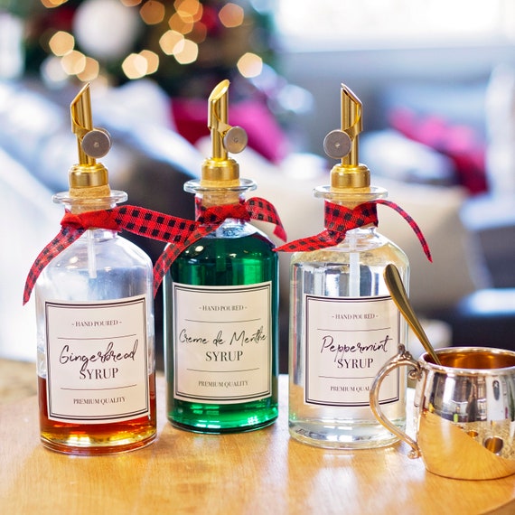 Coffee Syrup Labels SET of 50 INSTANT DOWNLOAD Coffee Bar | Etsy