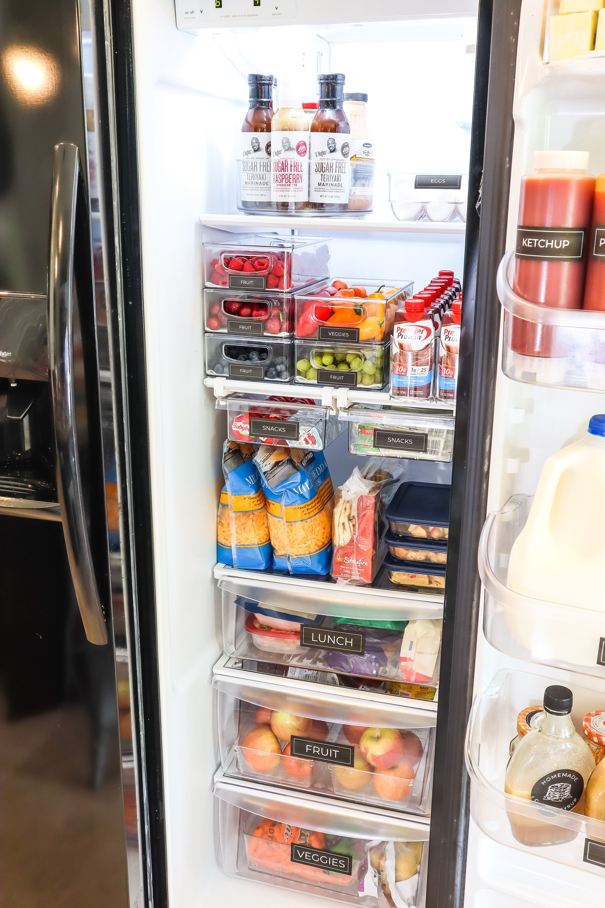 EDITABLE Fridge Labels INSTANT DOWNLOAD Refrigerator | Etsy UK