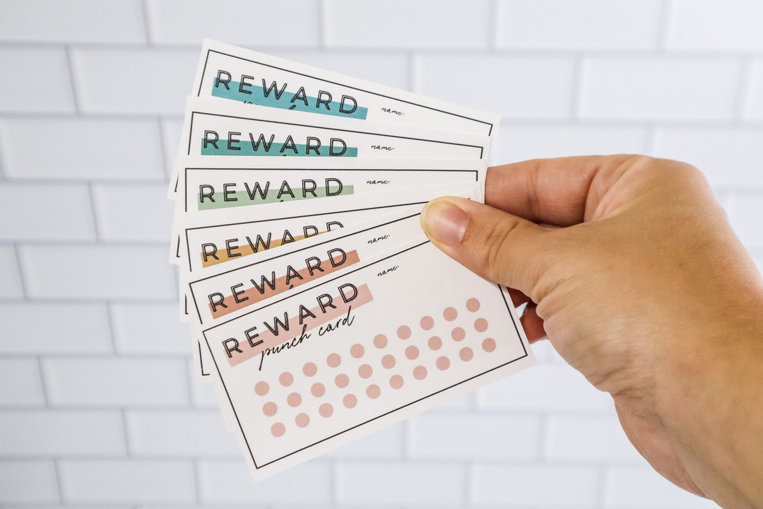 Kids Reward Coupons | Reward Cards | Kids Chores - Etsy