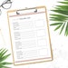 Paint Color Log | Printable Project Planner - Etsy