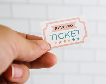 Reward Tickets - Etsy