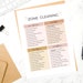 Editable Zone Cleaning Checklist | Printable Cleaning Checklist by Room ...