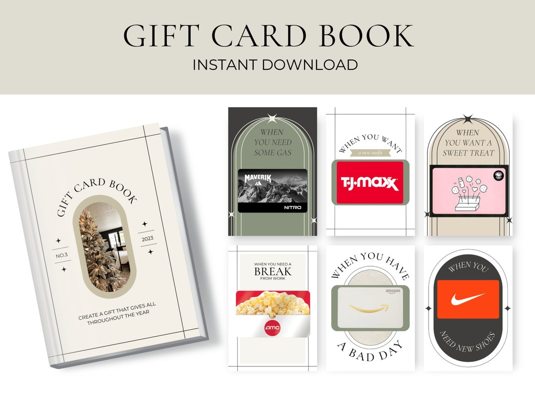 Gift Card Book | Gift for College Kid | Gift for Teen - Etsy