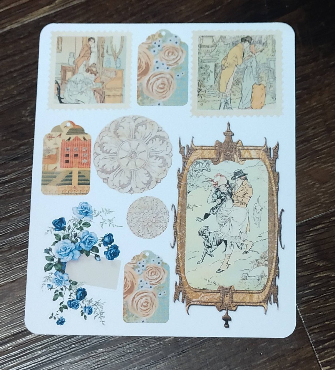 Jane Austen Sticker Set. Free Shipping in US. - Etsy