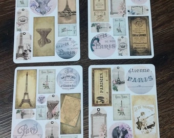 Paris Stickers - Etsy