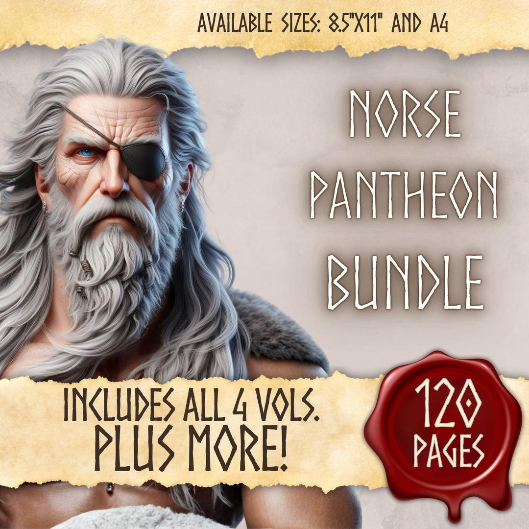 Ancient Norse Religion BUNDLE | Instant Digital Download Printable Book ...