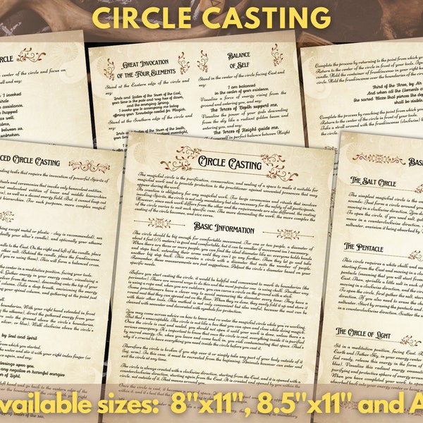 Circle Casting - Etsy