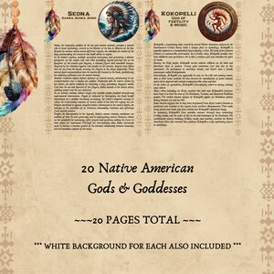 Native American Pantheon | Instant Digital Download Printable Book of ...