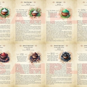 SALT MAGICK | Instant Digital Download Printable Book of Shadows ...