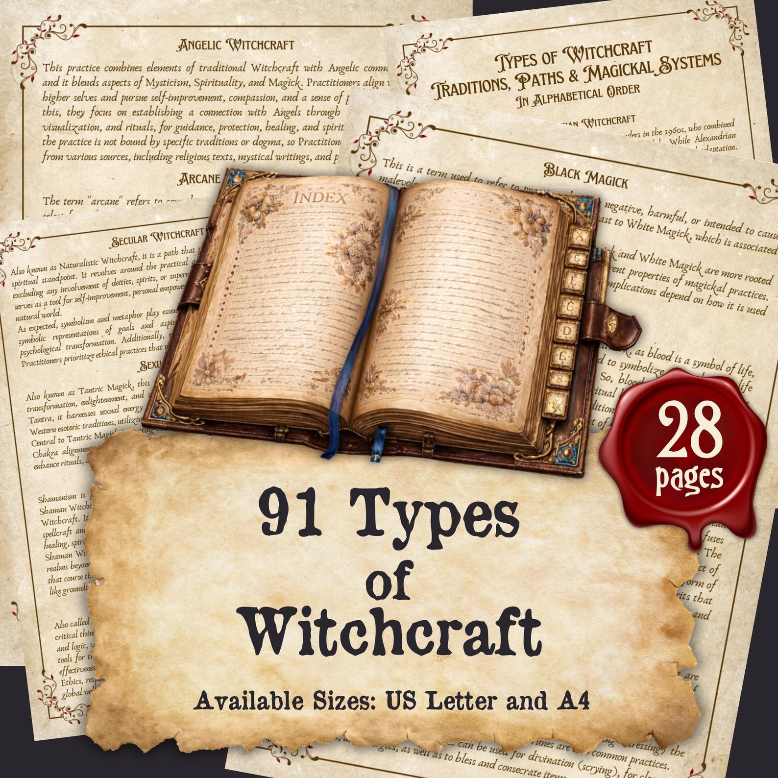 91 TYPES of WITCHCRAFT, Traditions, Paths and Magickal Systems for ...